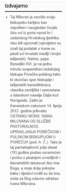 Degutantno novinarstvo Armanda Černjula. Nasuprot takvog beskrupuloznog ...